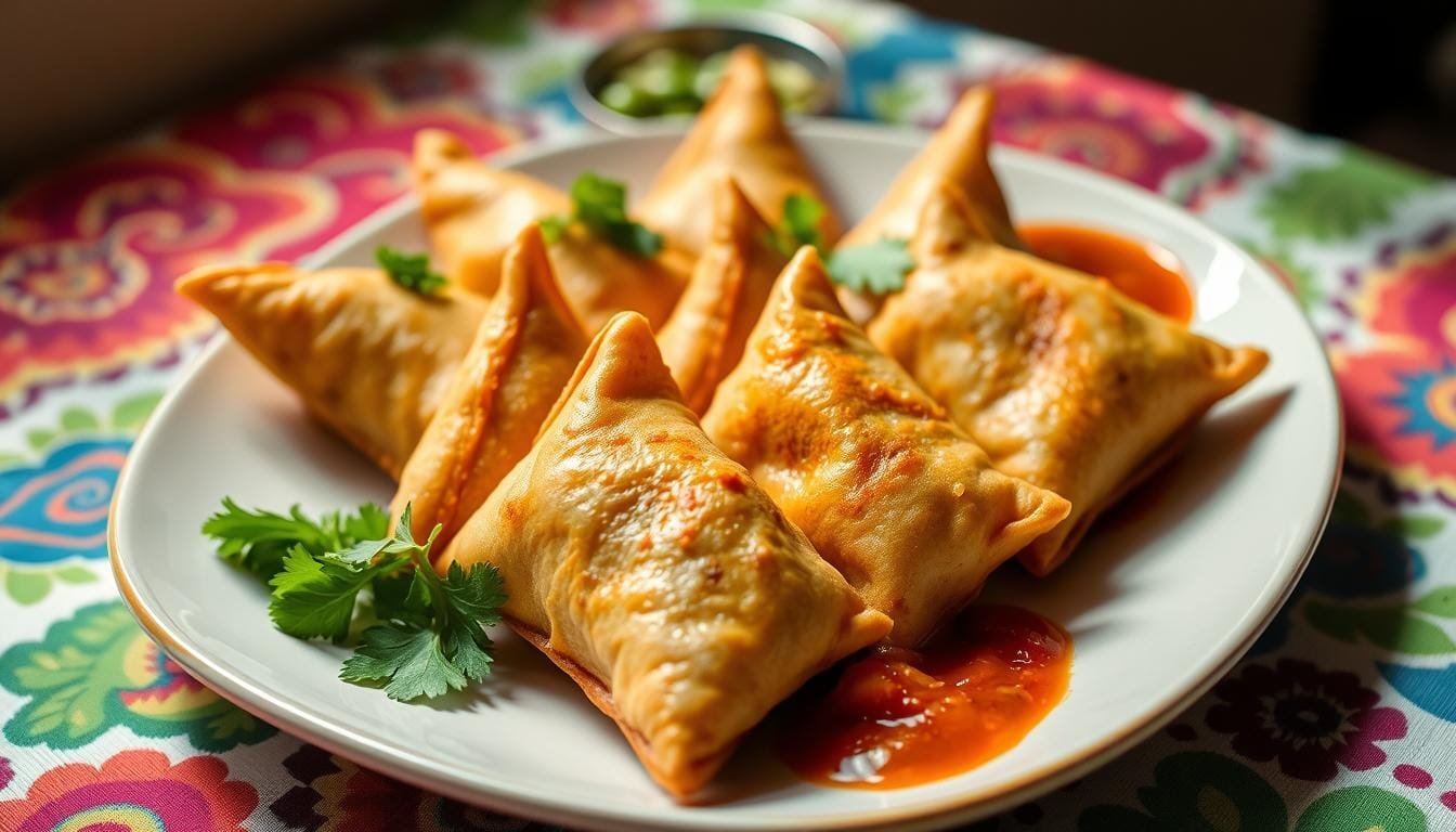 Easy Vegan Samosas with Spiced Potatoes | Indian Recipe