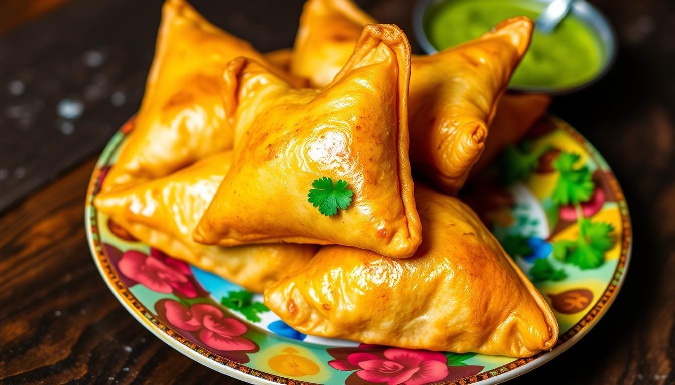 Easy Vegan Samosas with Spiced Potatoes | Indian Recipe