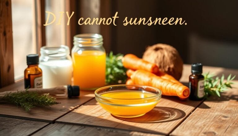 Natural Carrot Seed Oil Sunscreen for Summer Protection